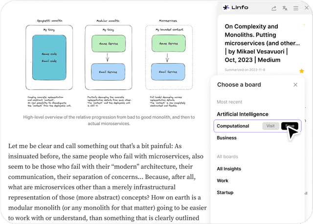 Welcome to Linfo - Linfo.ai